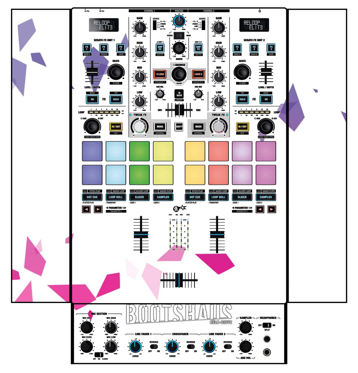 DJ Skins® Reloop Elite Skin Bootshaus 2