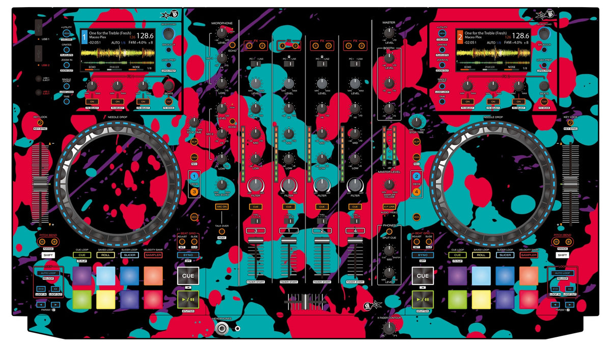 DJ Skins® Denon DJ MCX 8000 Skin Splatfest