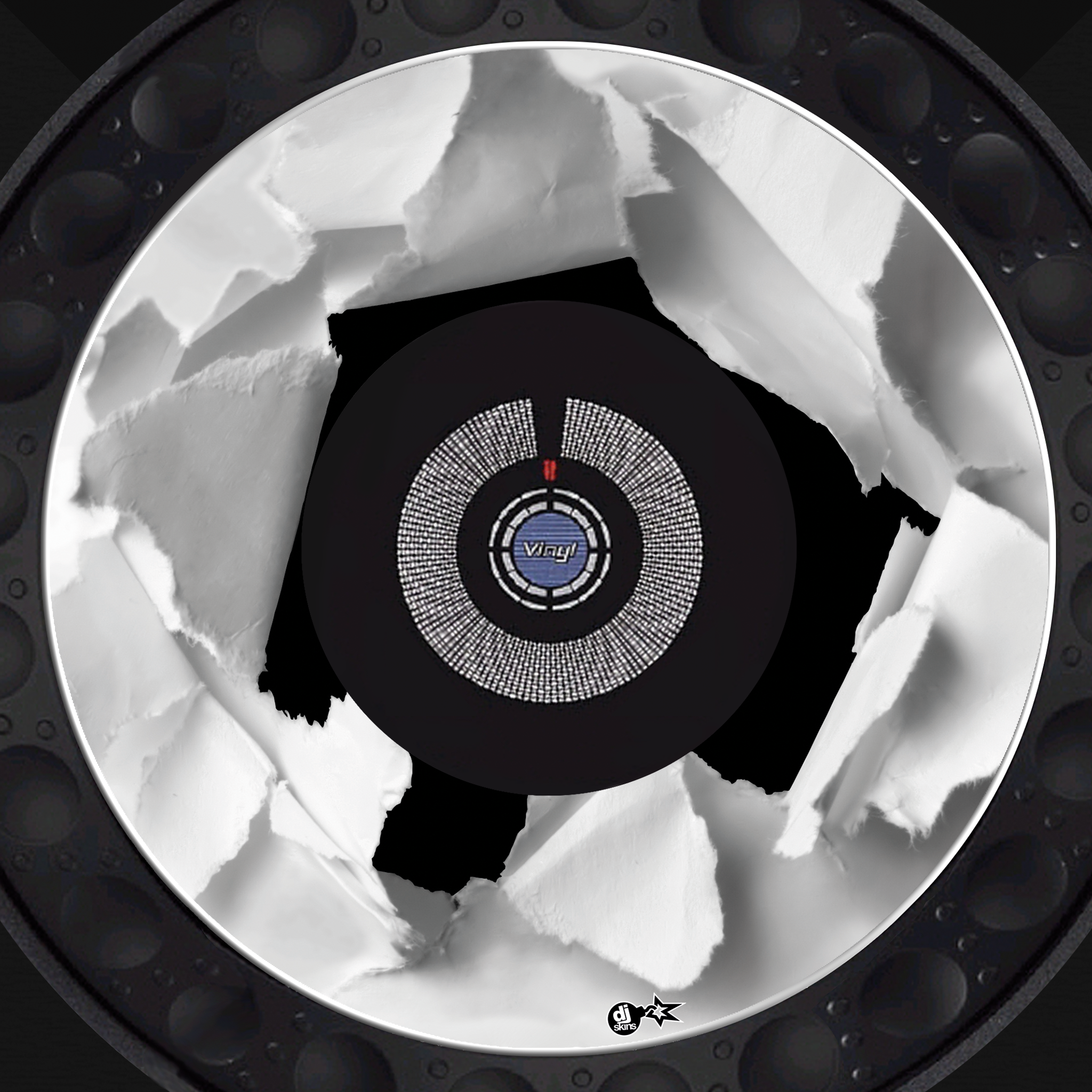 Denon DJ Prime 4+ JOGWHEEL Skins BREAKOUT – DJ Skins