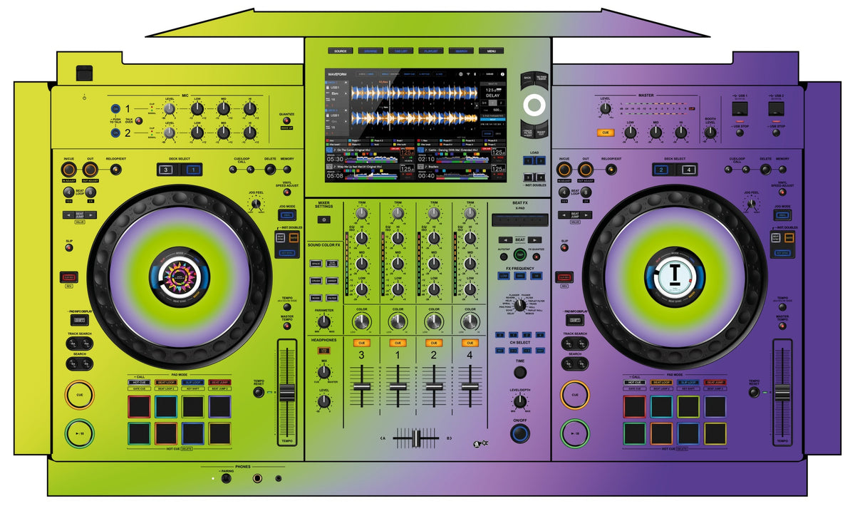 DJ Skins® AlphaTheta XDJ AZ Skin Smooth Gradienter V1