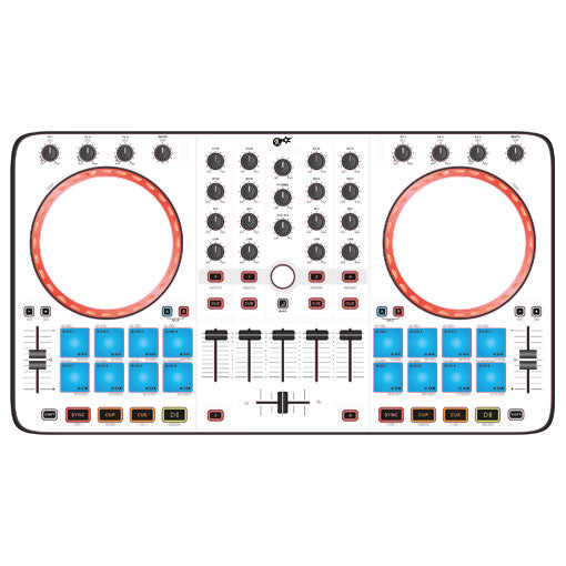 Reloop Beatmix 4 Skin WHITE aka STAR TROOPER dj-skins – DJ Skins