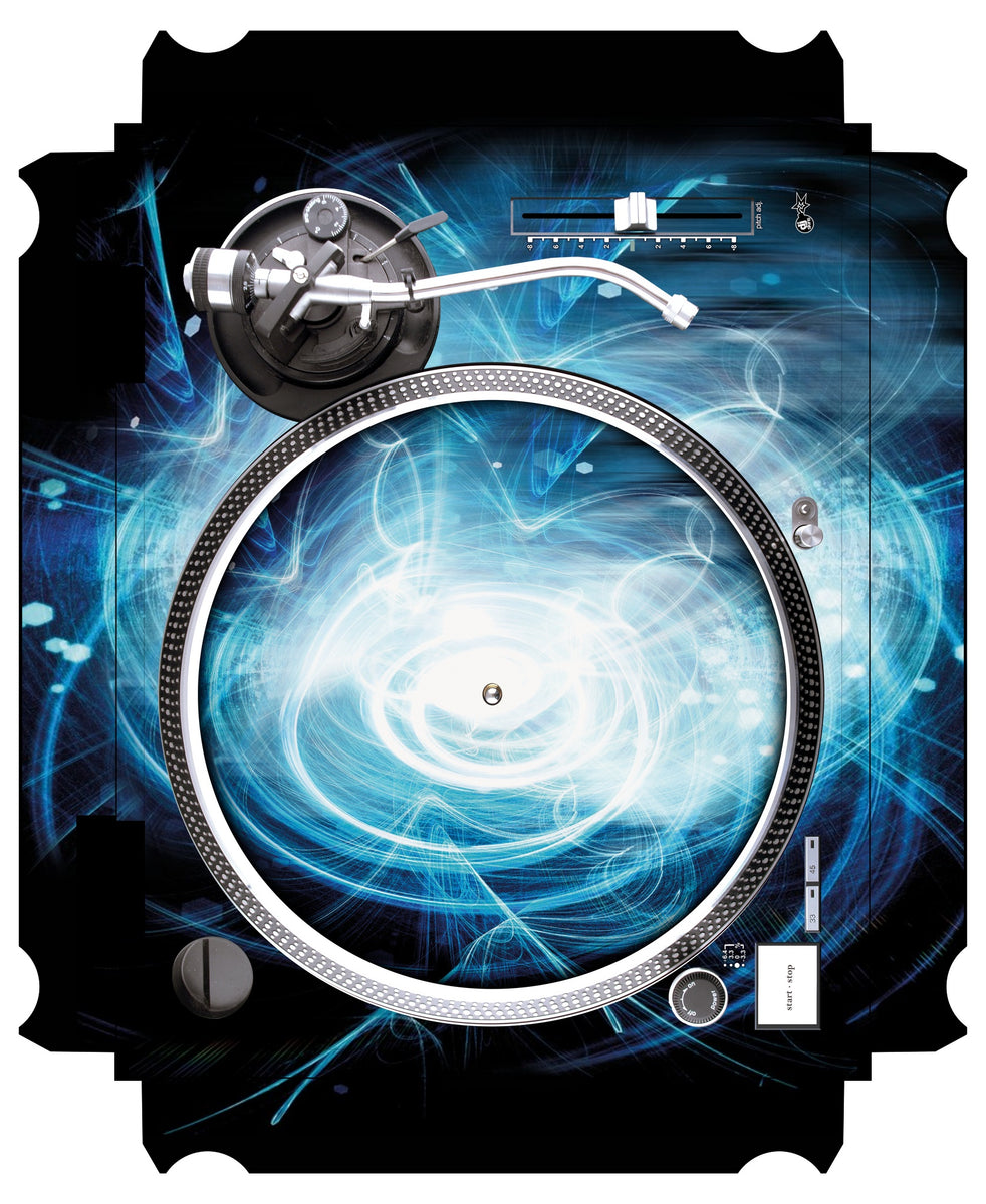 DJ Skins® Technics 1200 / 1210 MK2 VERTICAL Skin Black Hole