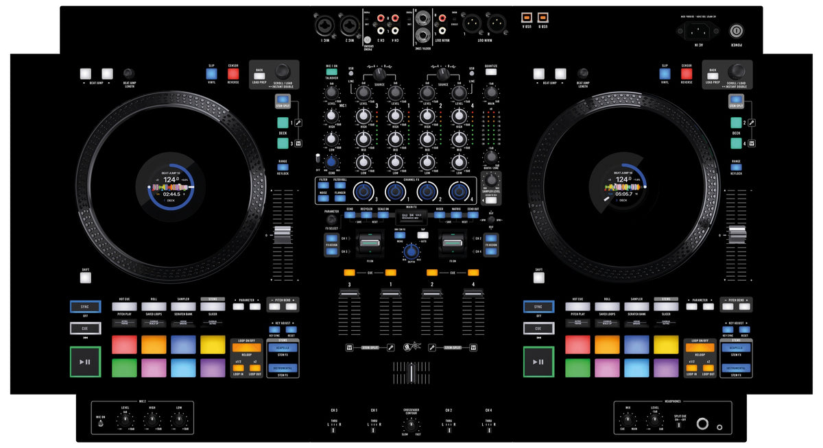 DJ Skins® Rane FOUR Skin Black