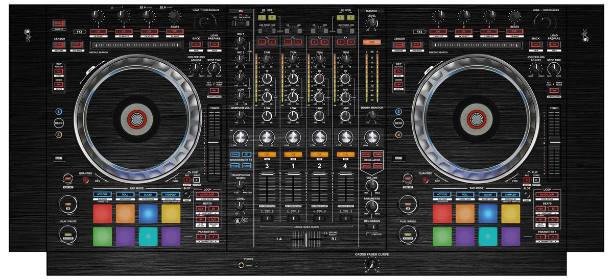 DJ Skins® Pioneer DJ DDJ SZ 2 Skin Brushed Black