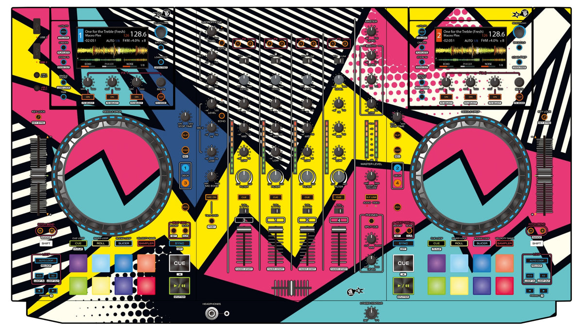 DJ Skins® Denon DJ MCX 8000 Skin Comic