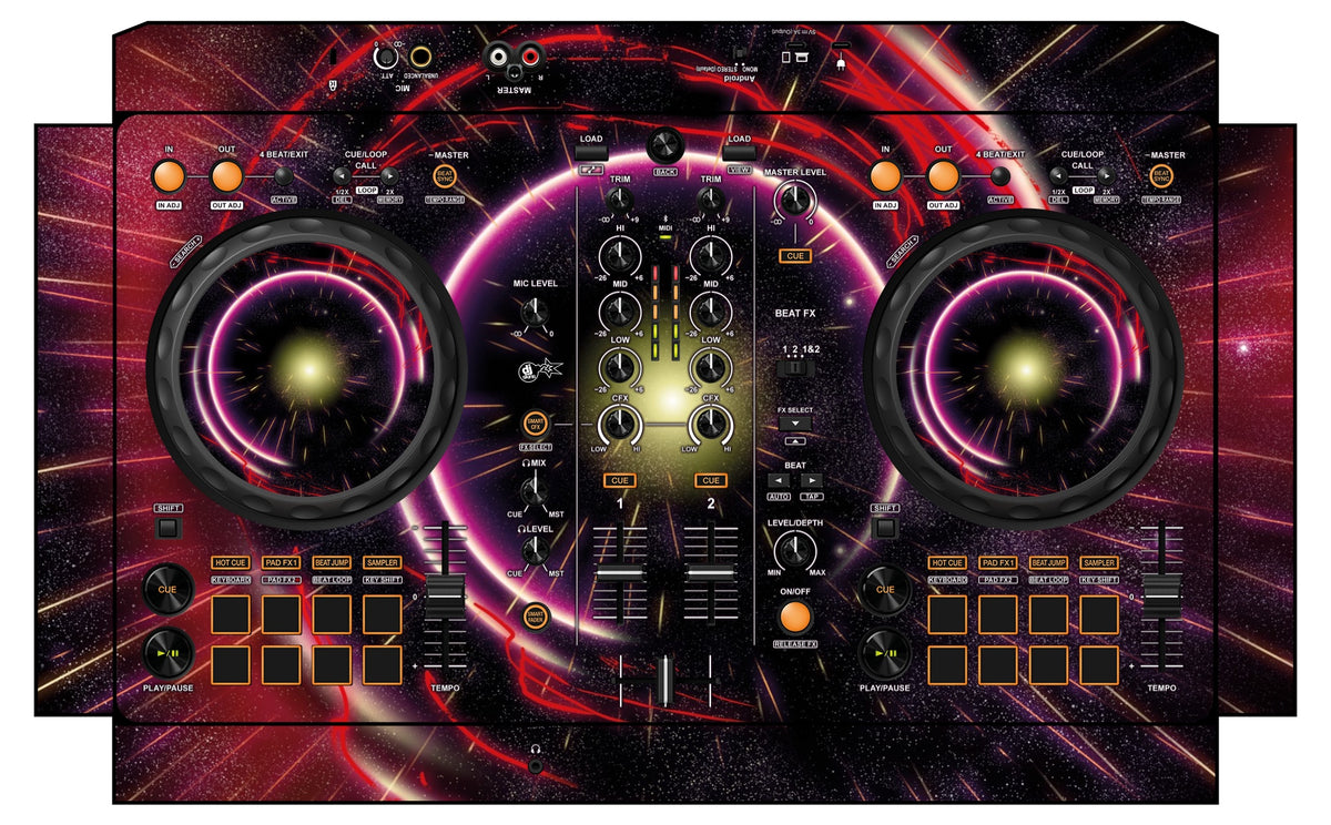 DJ Skins® Pioneer DJ DDJ FLX 4 Skin Futurewarp