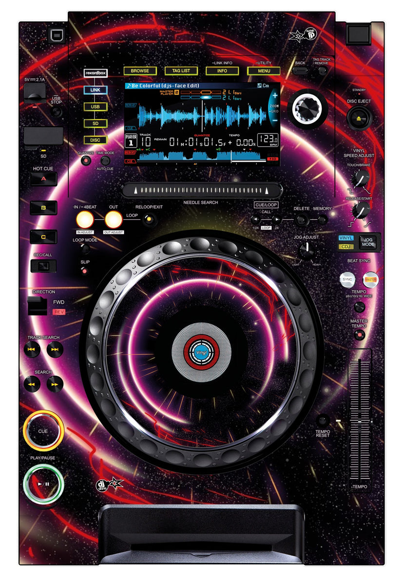 DJ Skins® Pioneer DJ CDJ 2000 NEXUS Skin Futurewarp