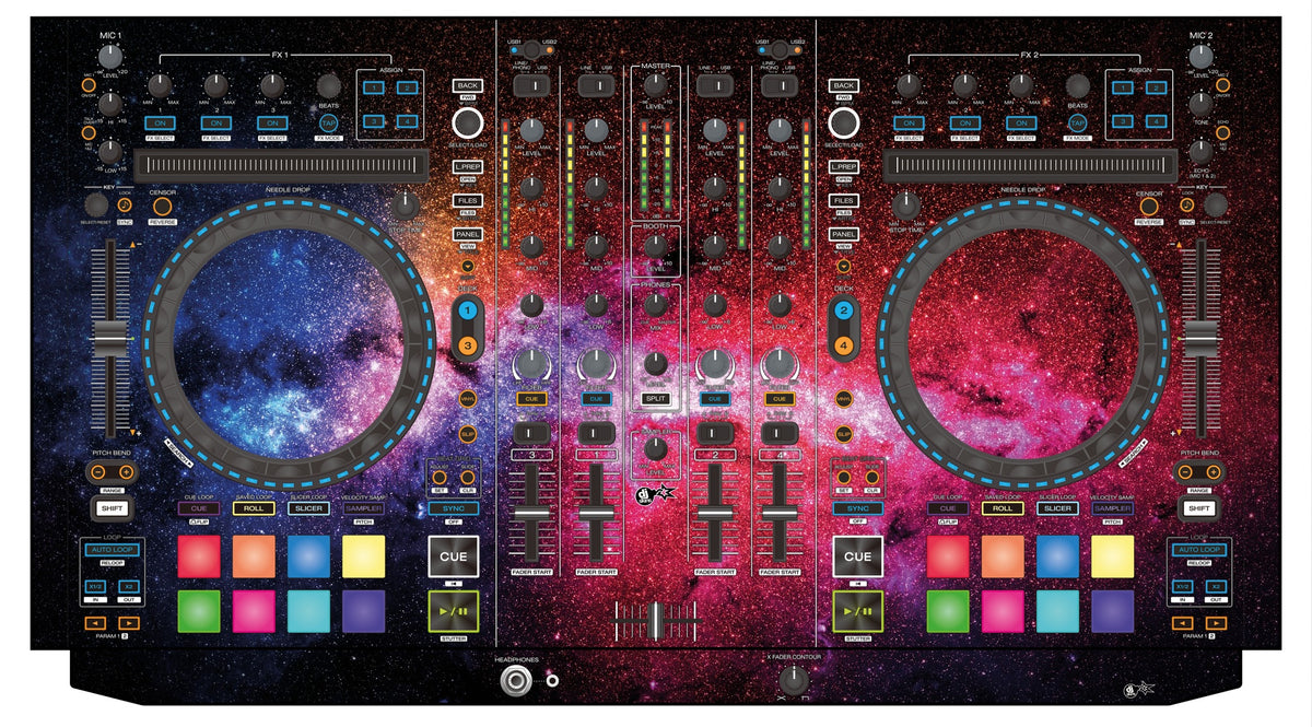 DJ Skins® Denon DJ MC 7000 Skin Galactica
