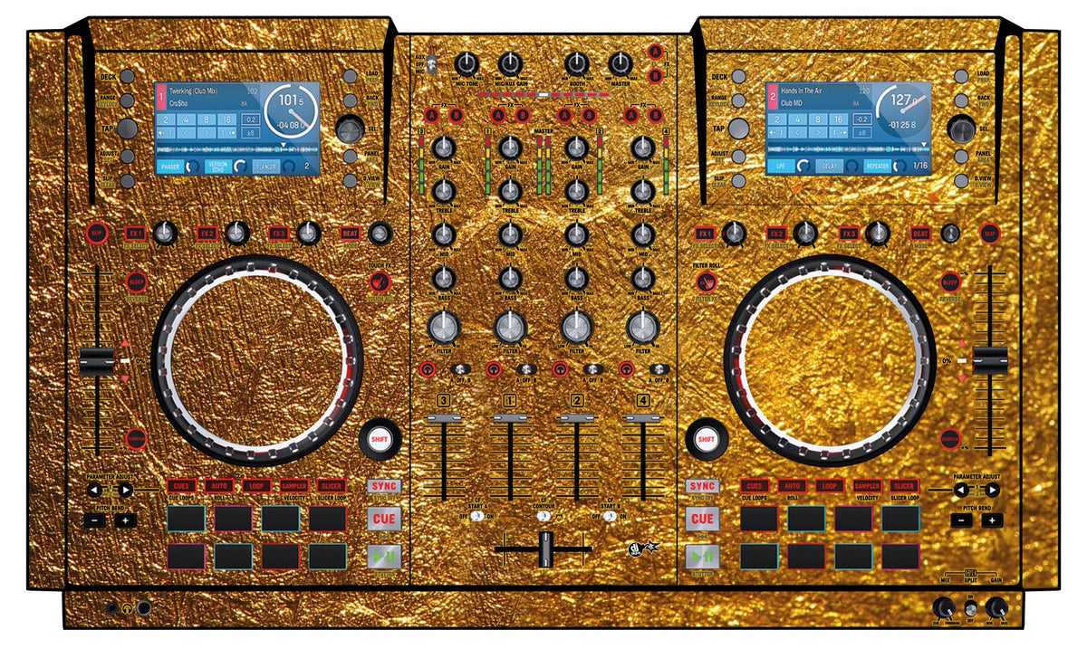 DJ Skins® Numark NV Skin Golden Treasure