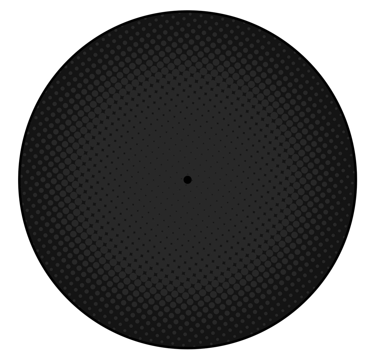 DJ Skins® Universal Slipmat 12 Inch Skin Gradienter Black