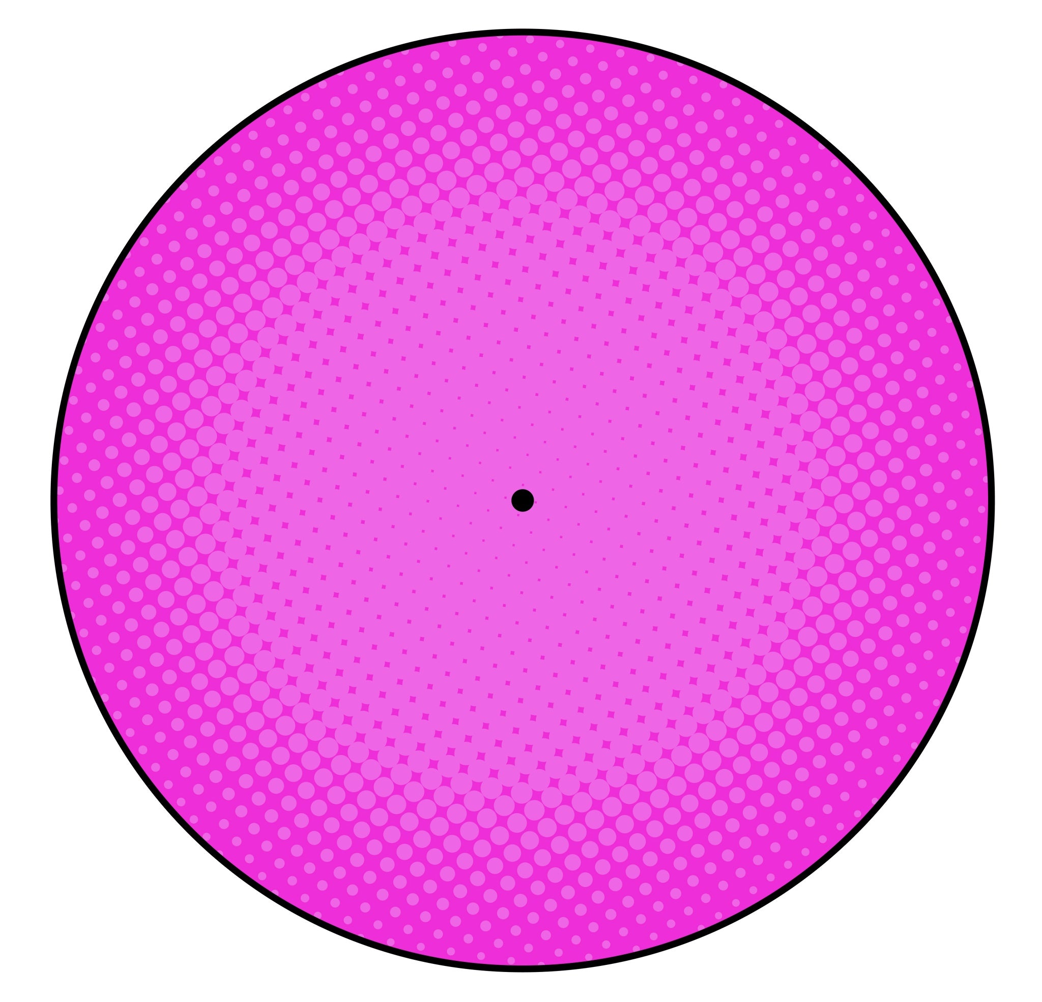 DJ Skins® Universal Slipmat 12 Inch Skin Gradienter Pink