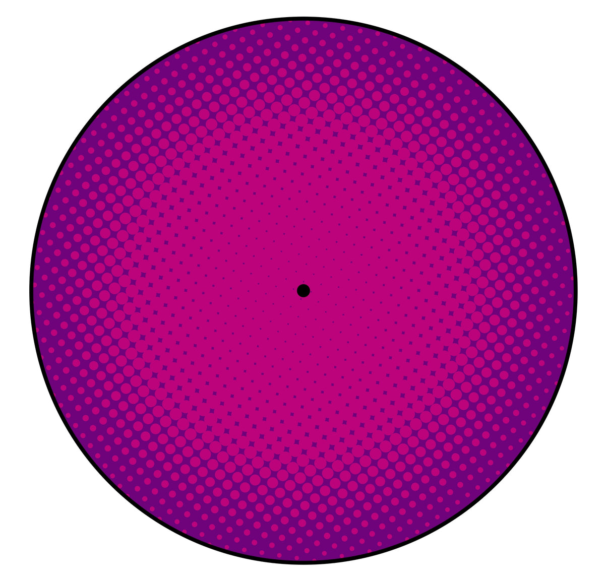 DJ Skins® Universal Slipmat 12 Inch Skin Gradienter Purple