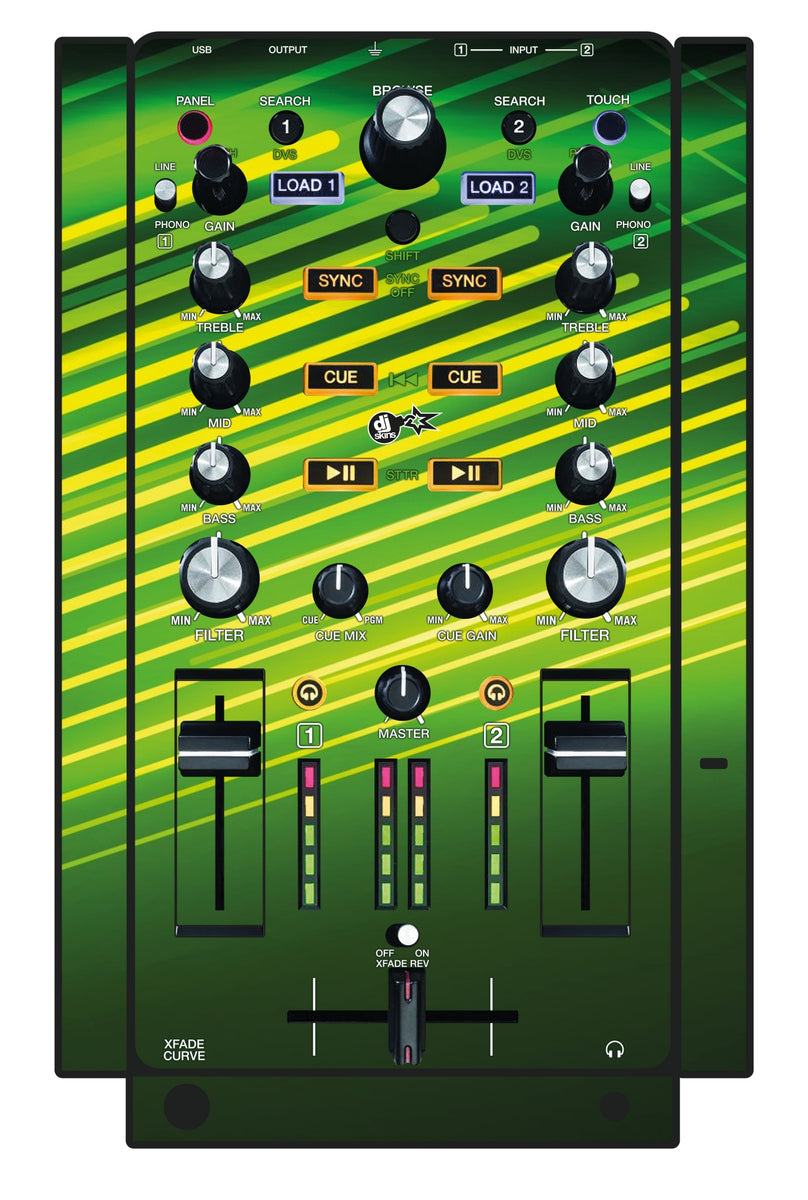 DJ Skins® Akai Pro AMX Skin Green Lazer