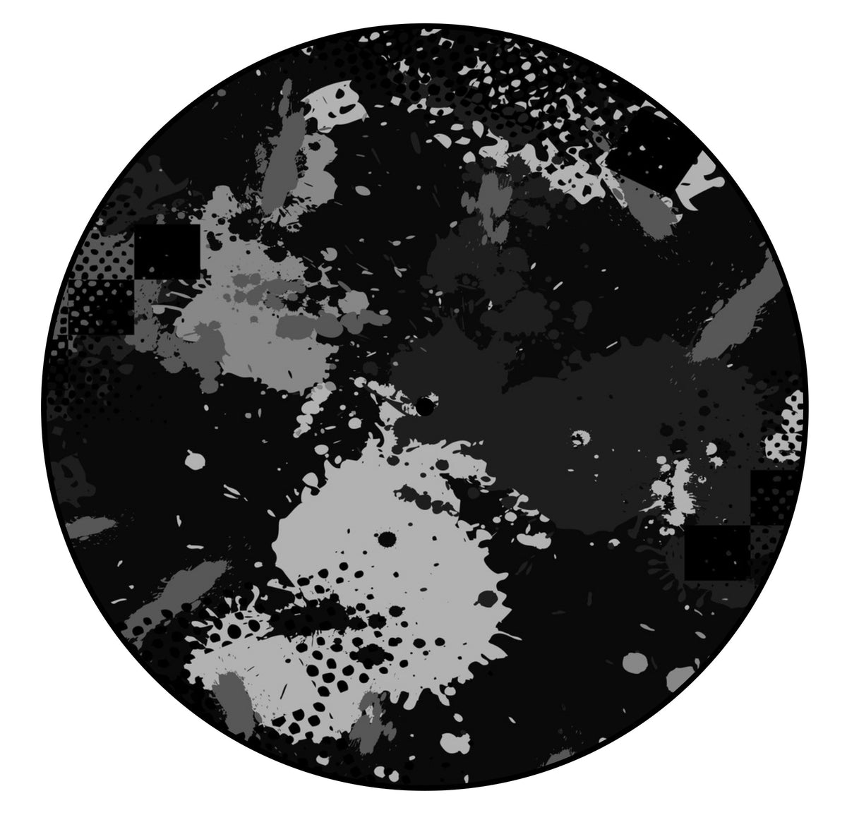 DJ Skins® Universal Slipmat 12 Inch Skin Conflict Grey