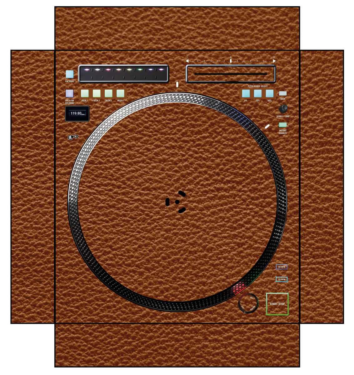 DJ Skins® Rane TWELVE MK2 Skin Leather