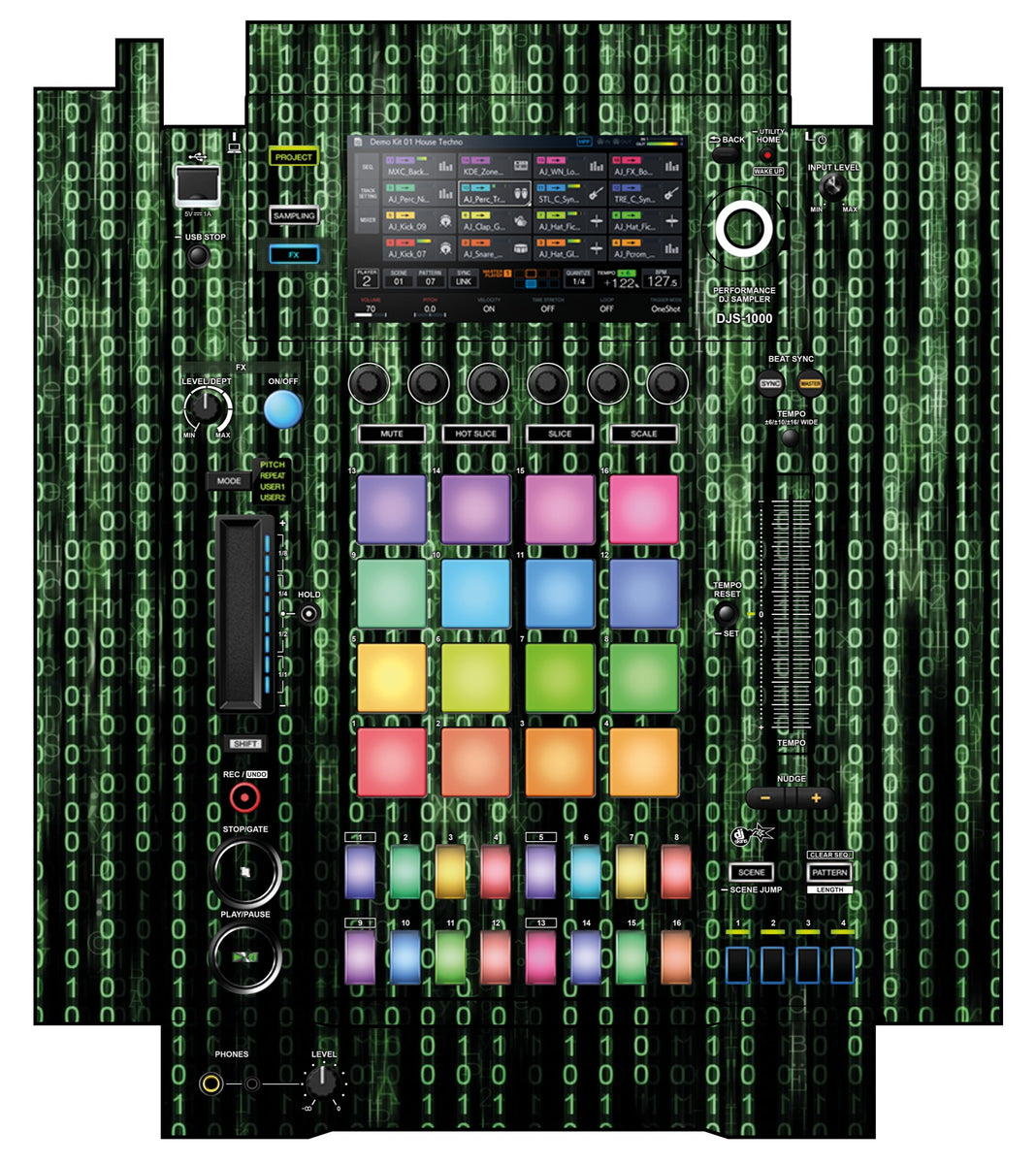 DJ Skins® Pioneer DJ DJS 1000 Skin Matrix