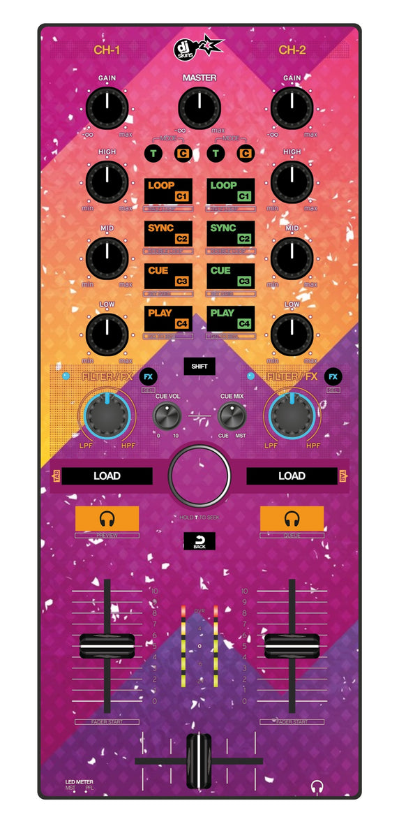 DJ Skins® Reloop Mixtour Skin Multisynth