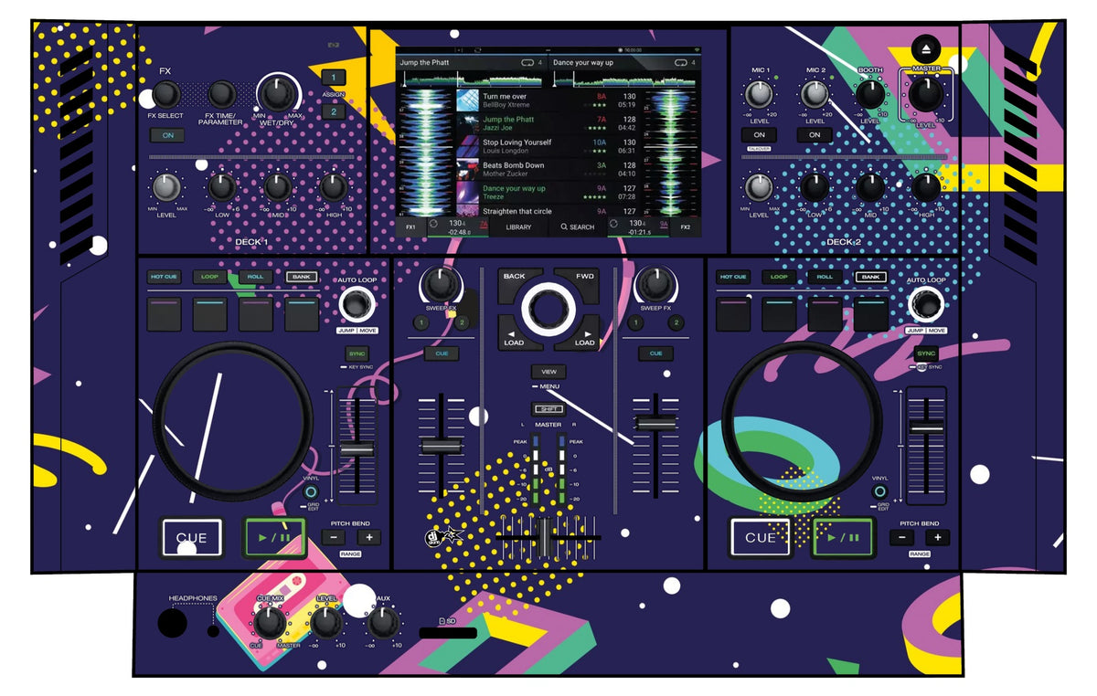 DJ Skins® Denon DJ PRIME GO Skin New Kids Retro