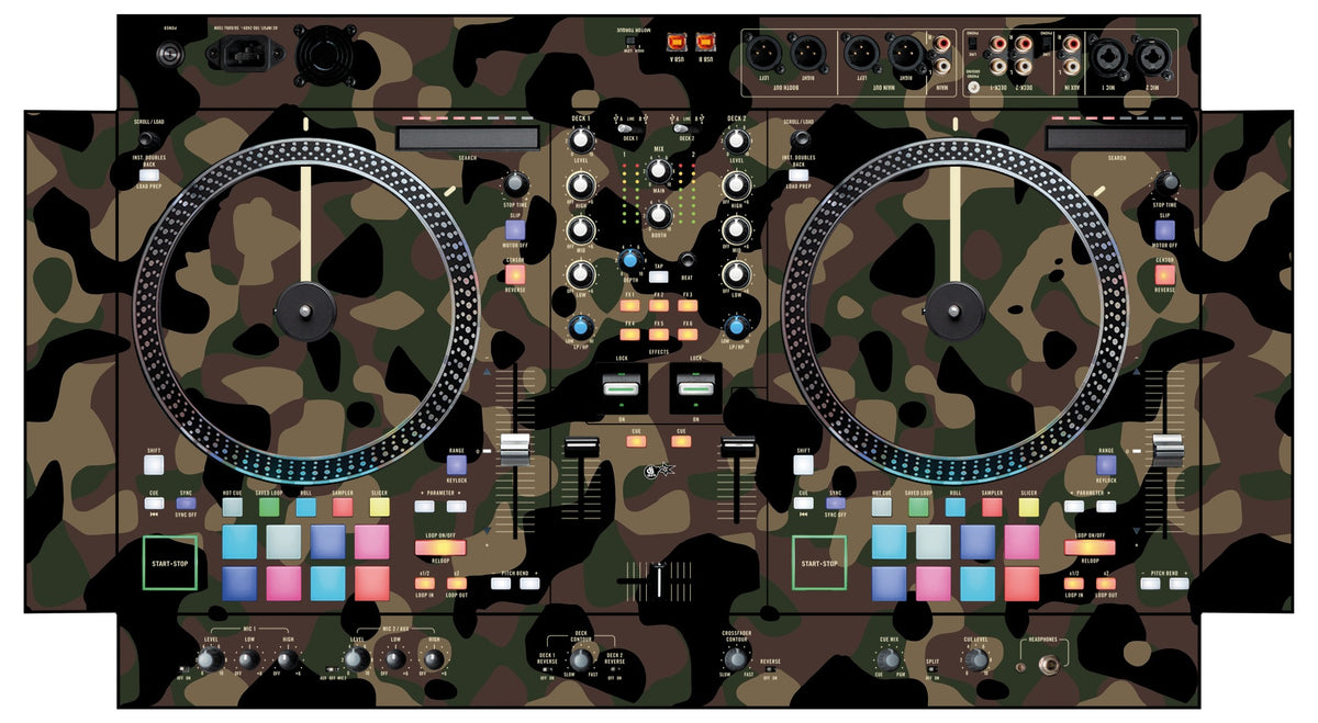 DJ Skins® Rane ONE Skin Camo Woodland