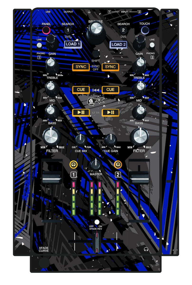 DJ Skins® Akai Pro AMX Skin Ridge Blue