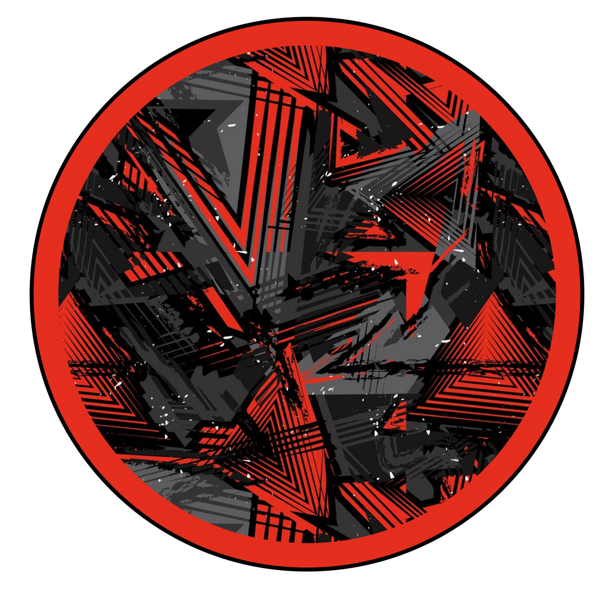 DJ Skins® Universal Slipmat 12 Inch Skin Ridge Red