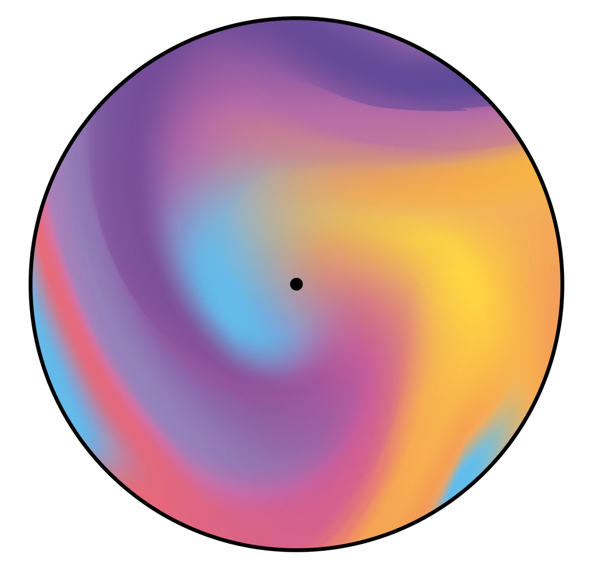 DJ Skins® Universal Slipmat 12 Inch Skin Screensaver