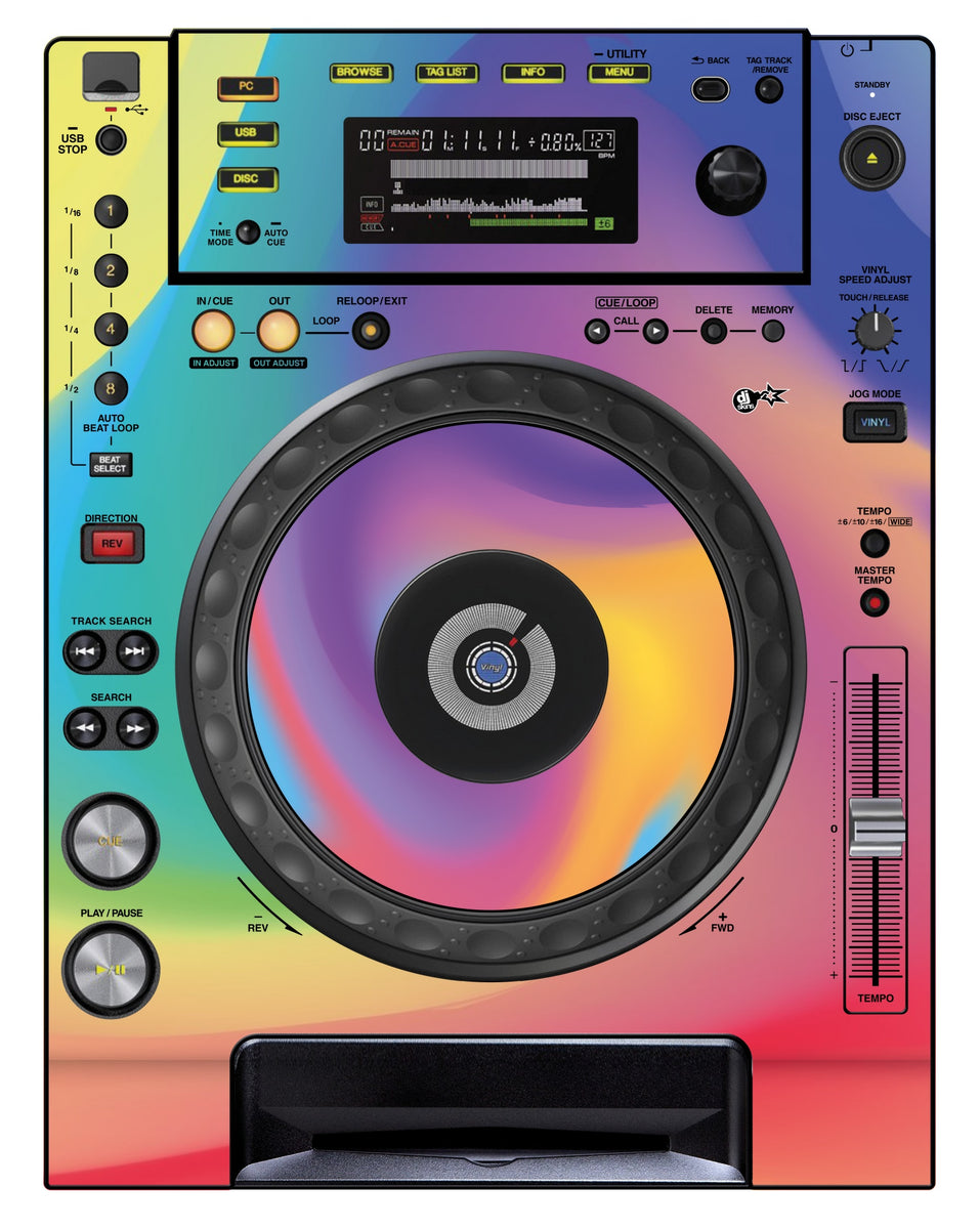 DJ Skins® Pioneer DJ CDJ 850 Skin Screensaver