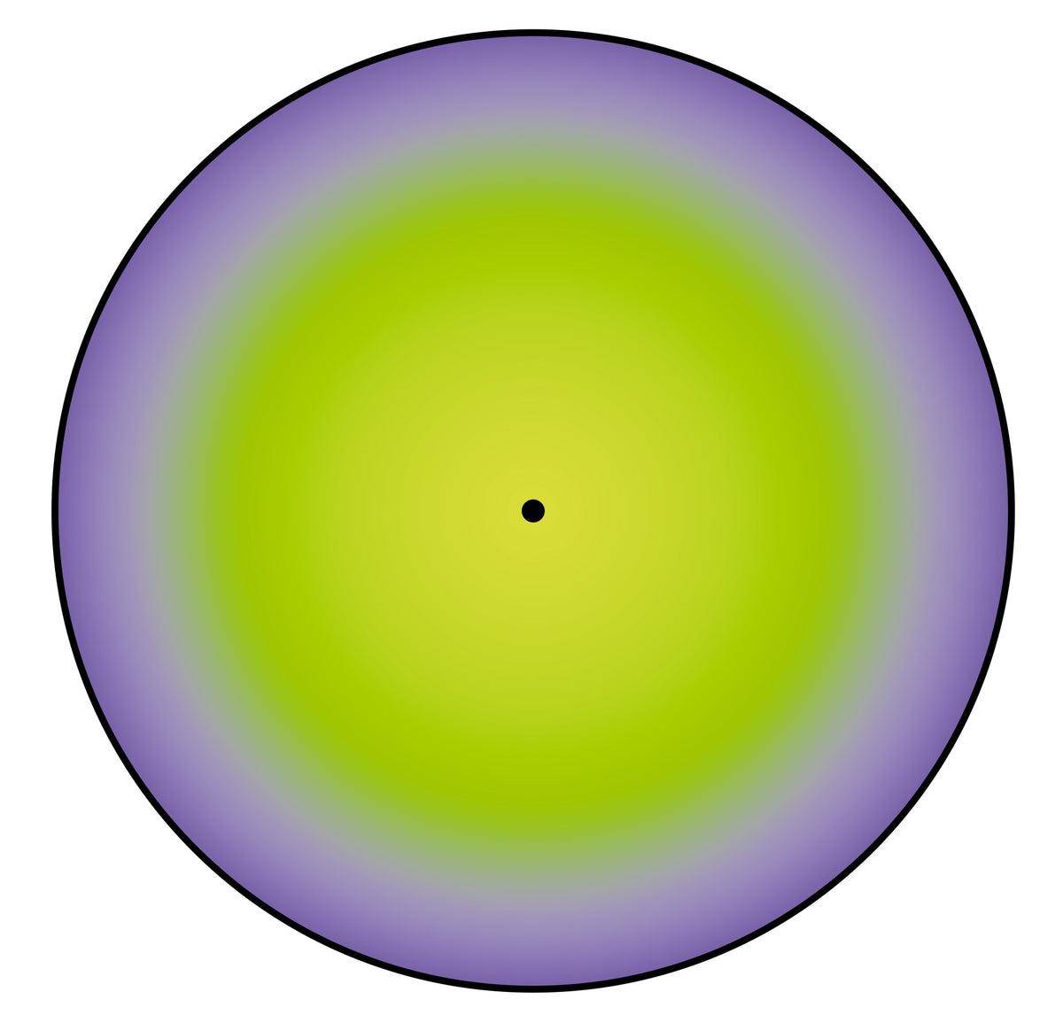 DJ Skins® Universal Slipmat 12 Inch Skin Smooth Gradienter V1