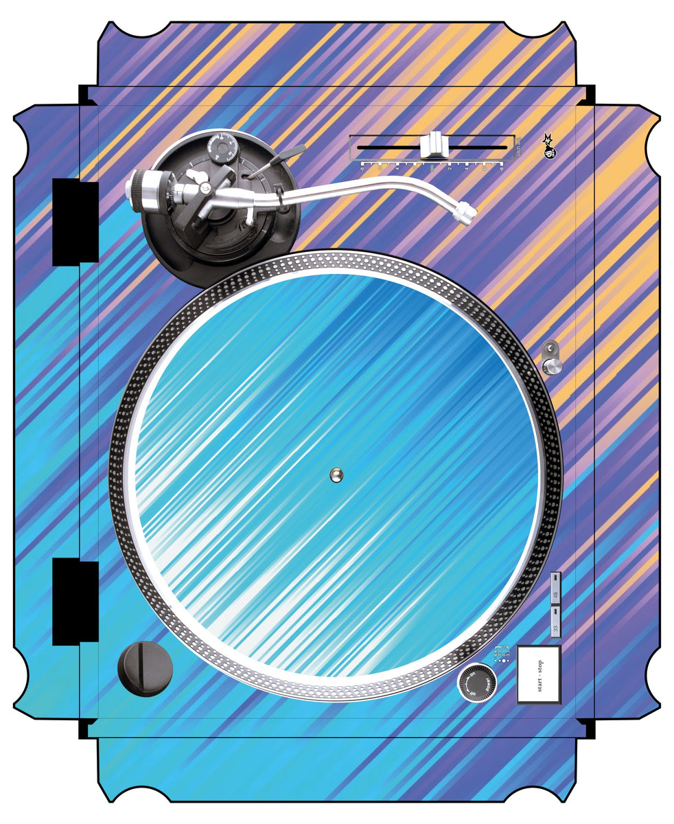 DJ Skins® Technics 1200 / 1210 MK2 VERTICAL Skin Stripes